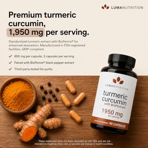 natural turmeric tea supplement capsules