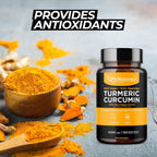 natural turmeric tea supplement