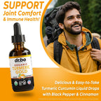 natural turmeric tea supplement