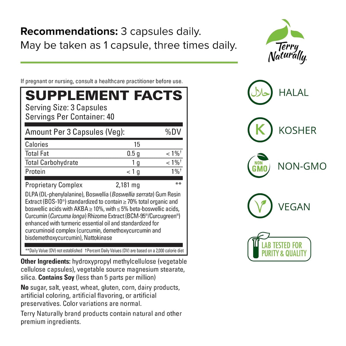 natural turmeric tea supplement