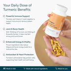Natural turmeric tea supplement