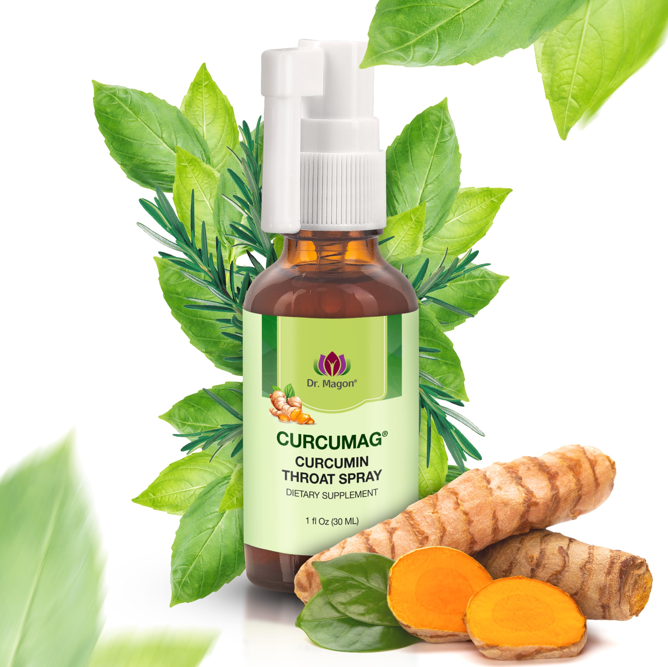 natural turmeric throat spray
