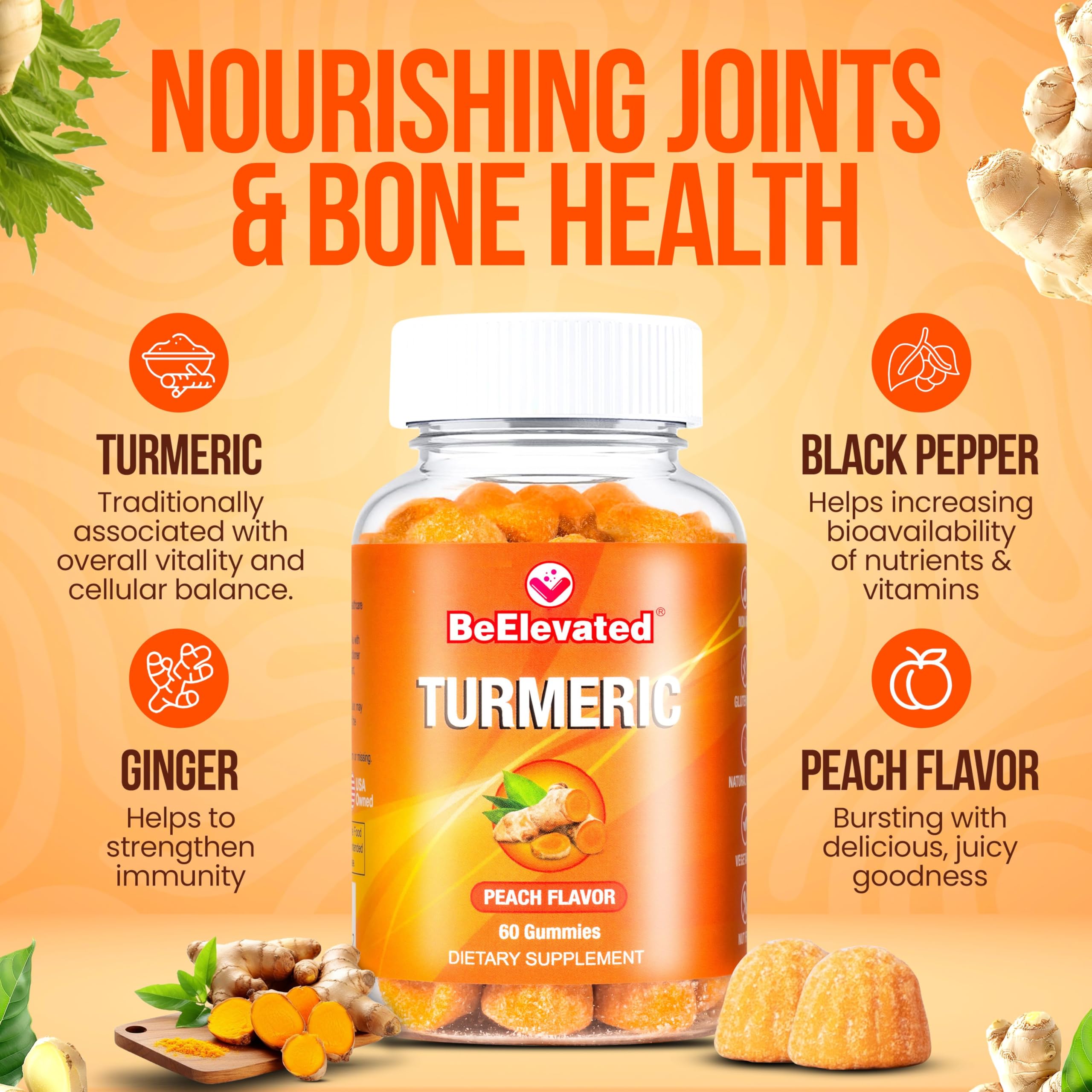 natural turmeric with black pepper extract