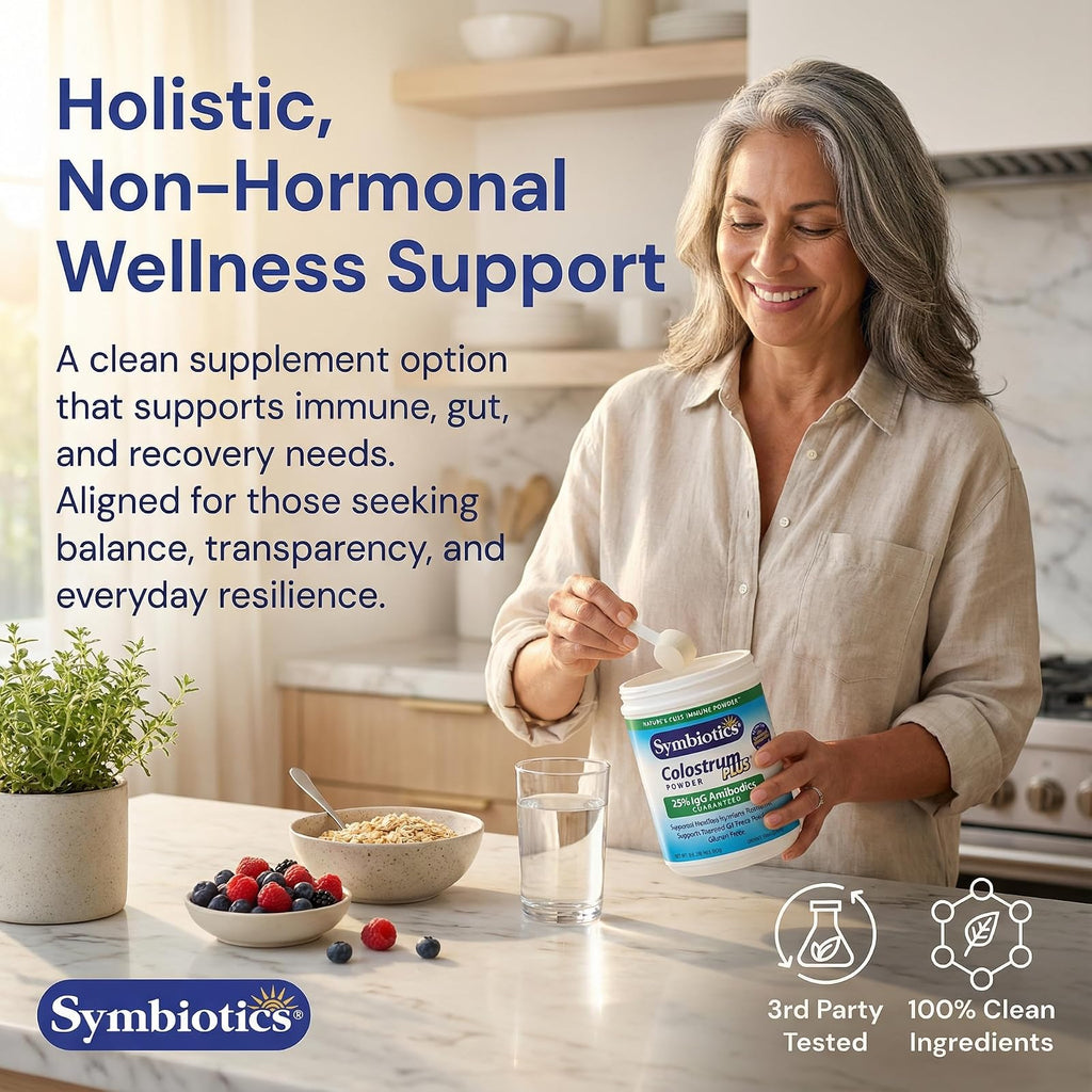 natural unflavored colostrum plus powder