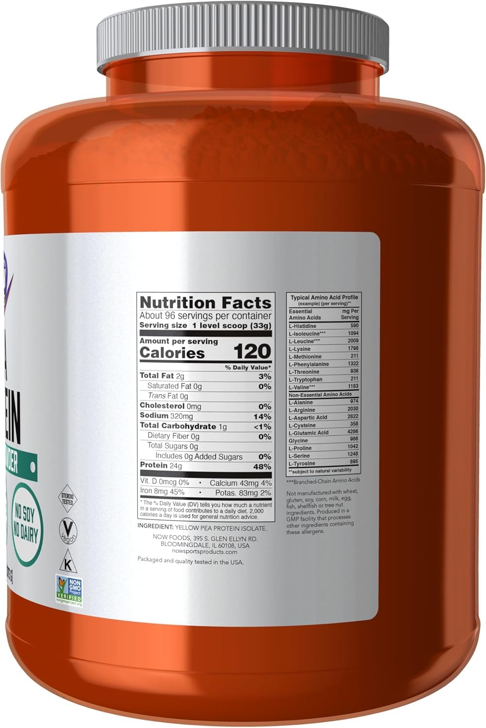 natural unflavored plant protein for smoothies
