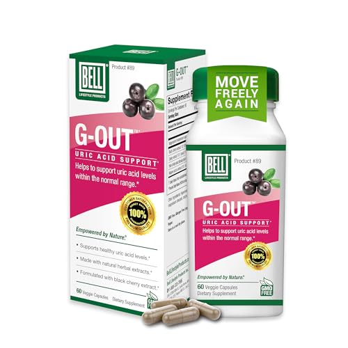 natural uric acid cleanse capsules