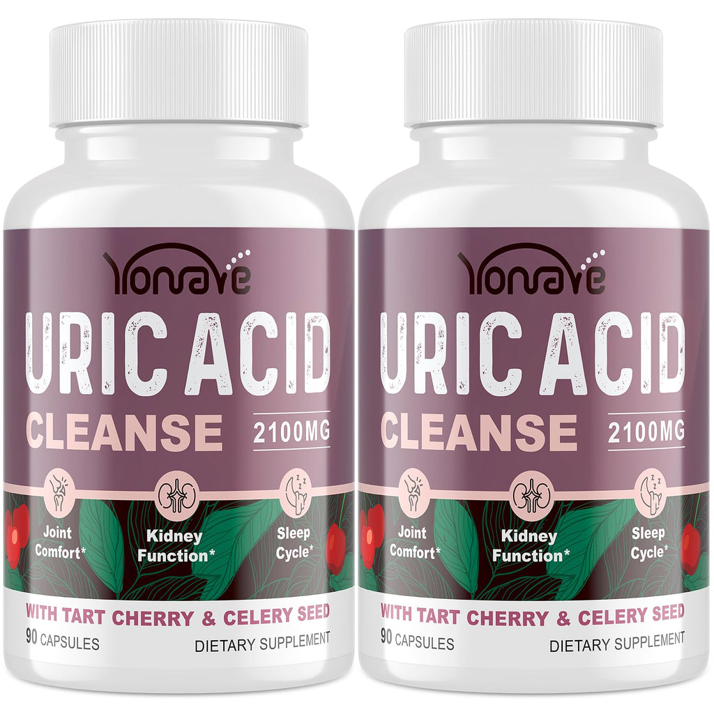 natural uric acid cleanse capsules