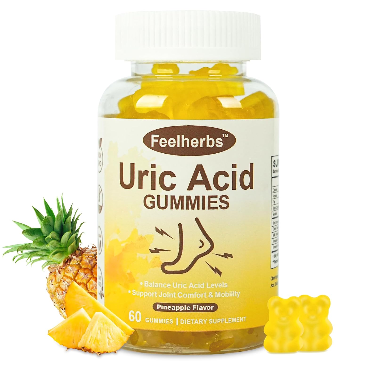 natural uric acid gummies for wellness