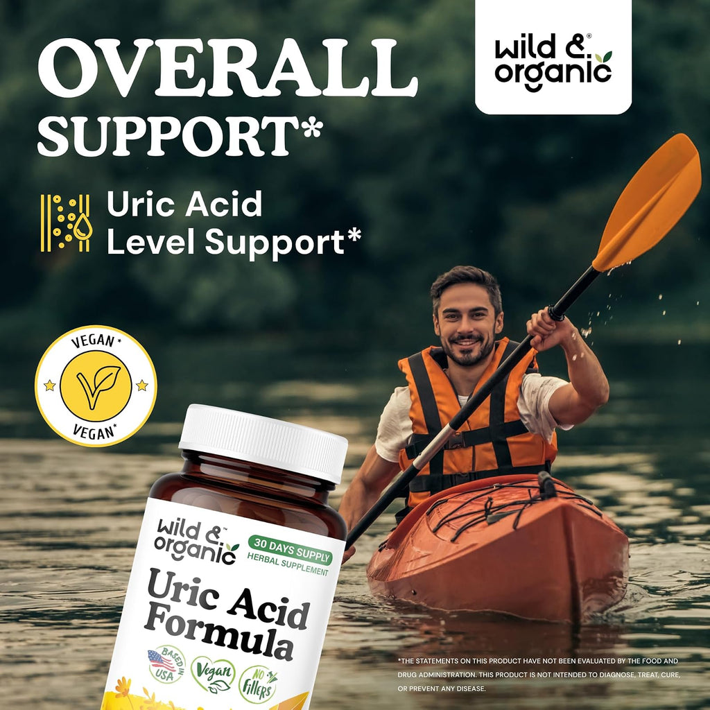 natural uric acid support formula