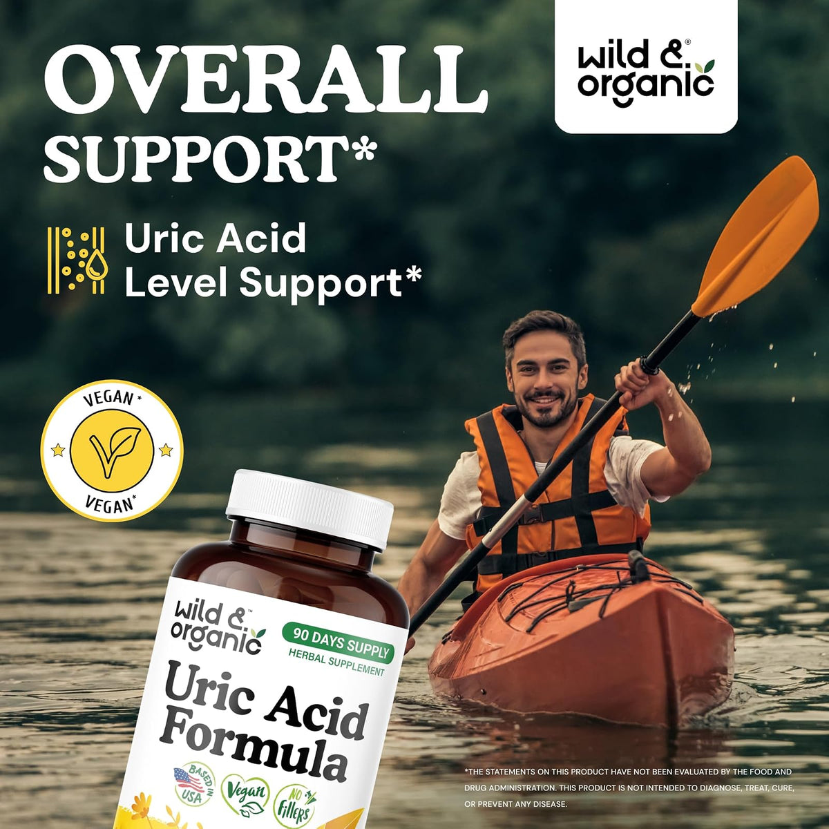 natural uric acid support formula