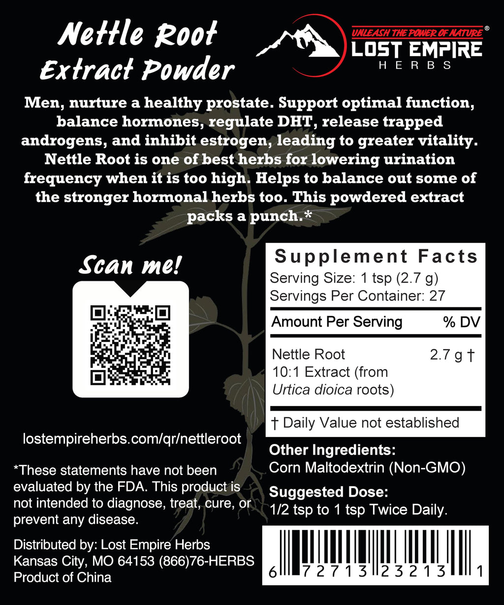 natural urinary health support nettle