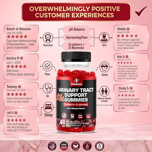 Natural urinary support with cranberry