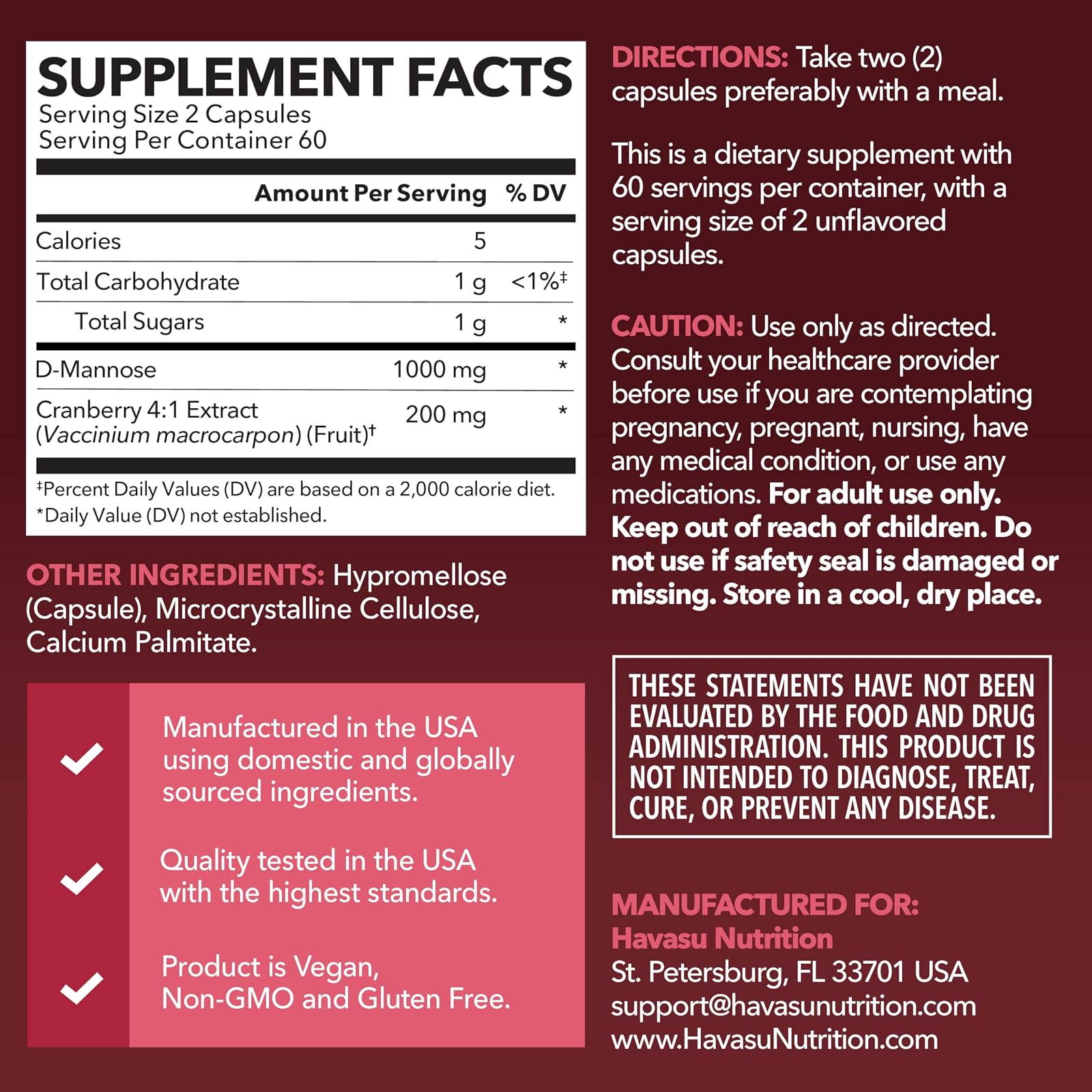 natural urinary tract health support