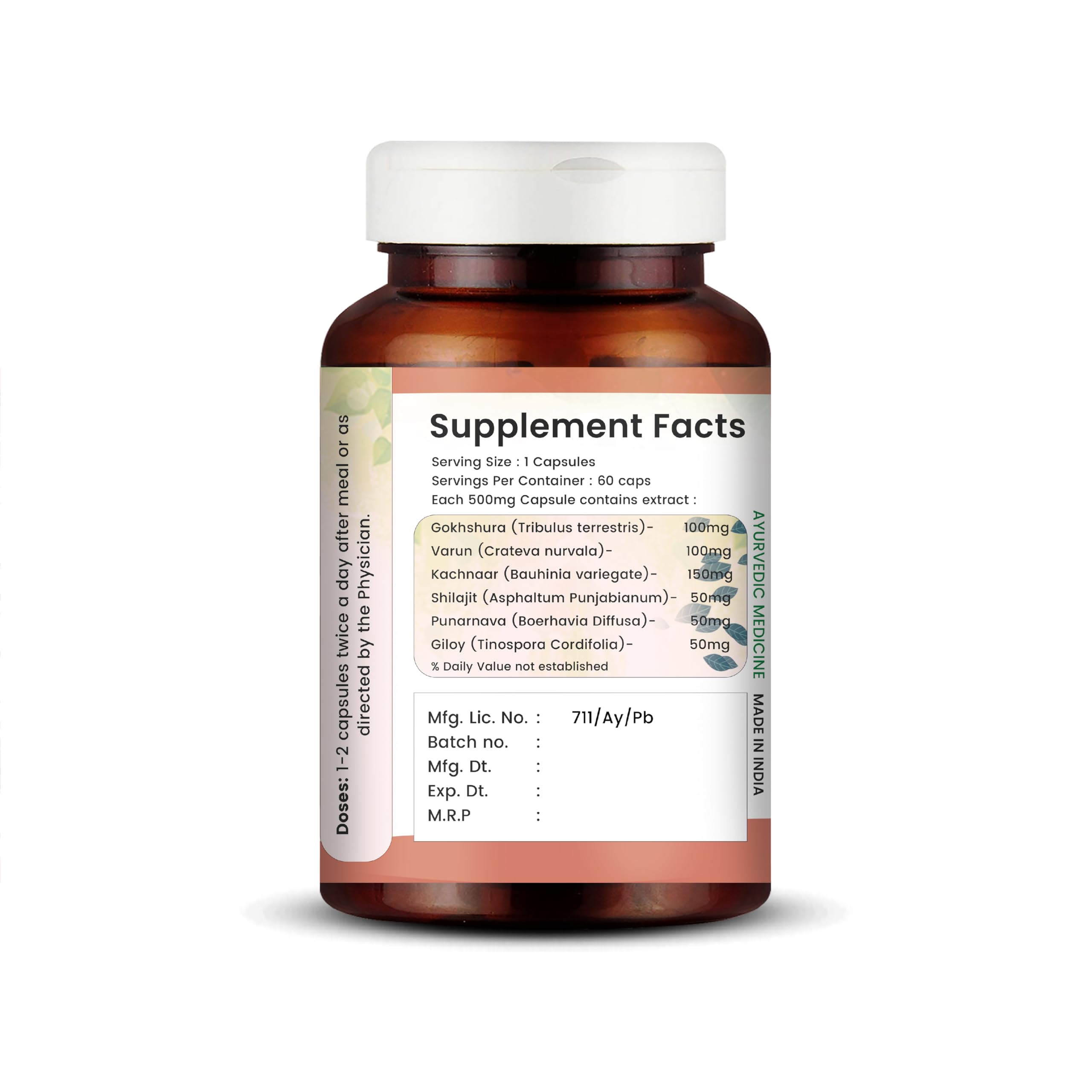 natural urinary wellness capsules