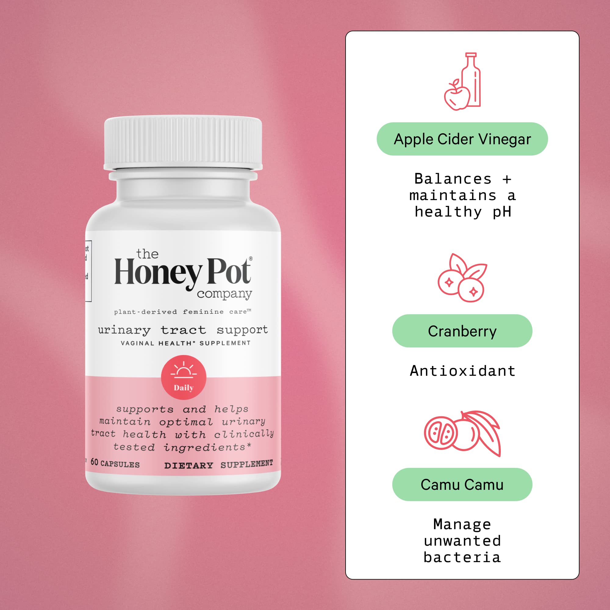 natural UTI health capsules