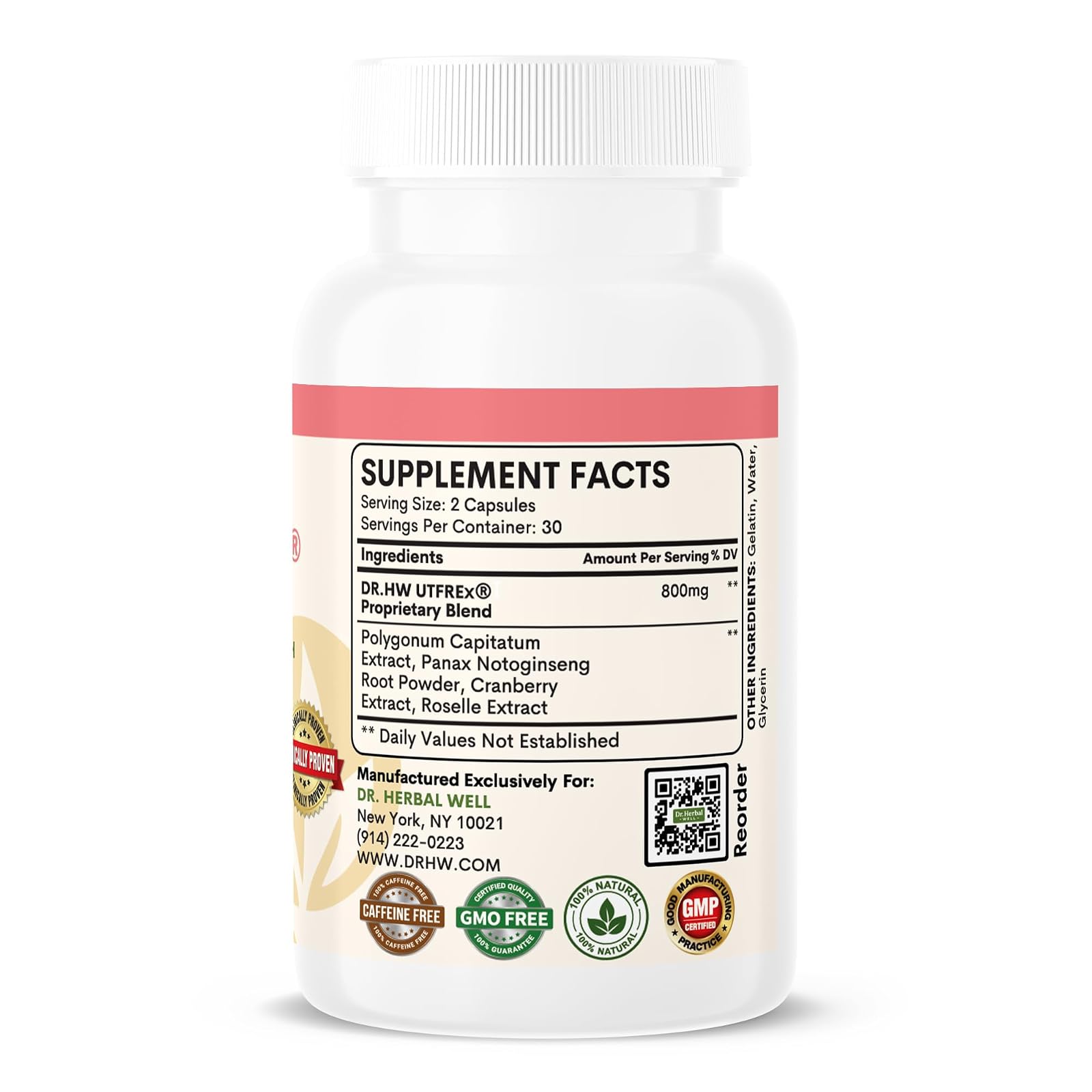 natural UTI support supplement Canada