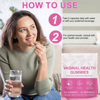 Natural vaginal health probiotic gummies
