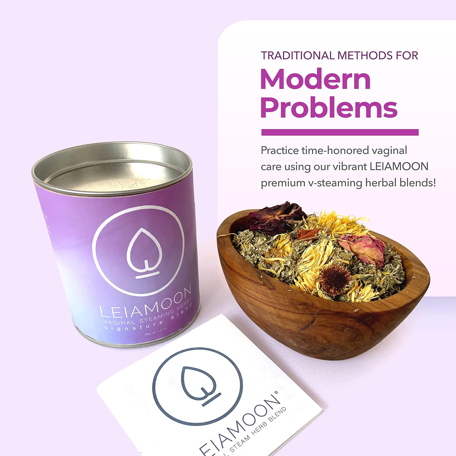 natural vaginal steam herbs mix