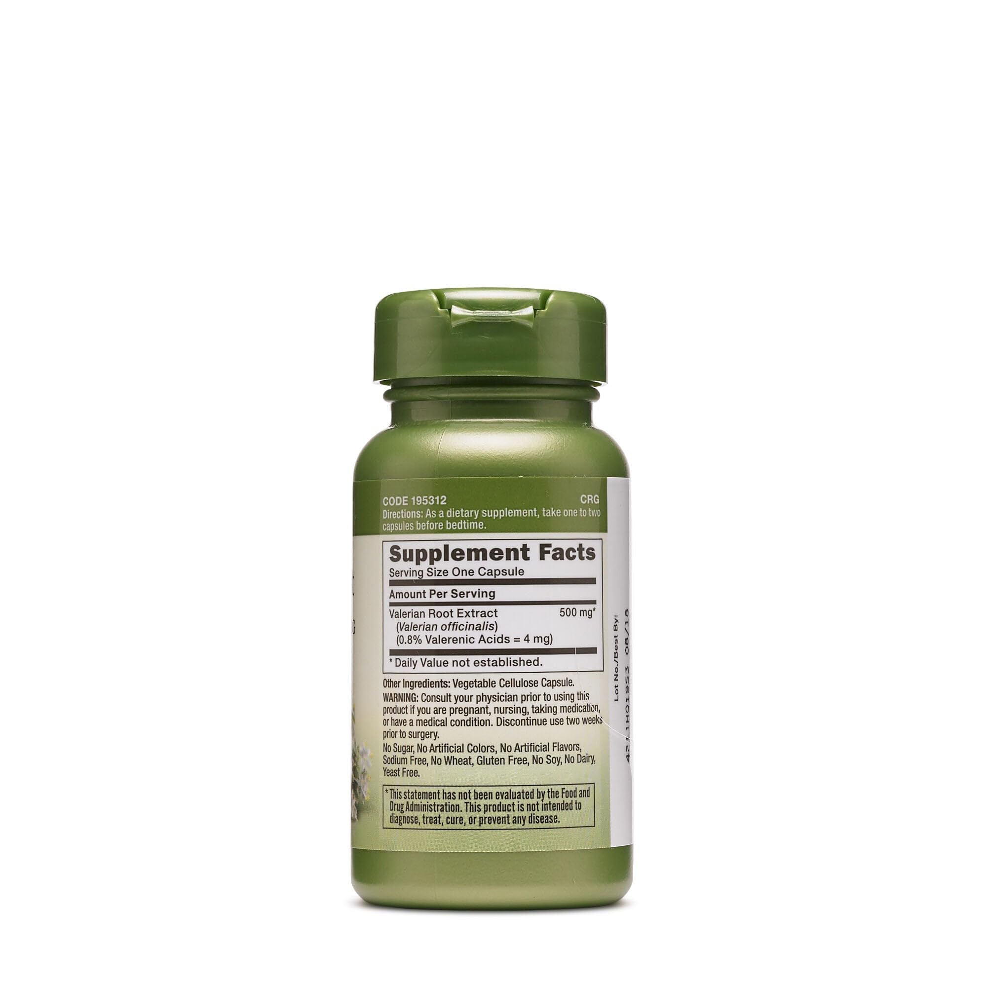 natural valerian extract for stress relief