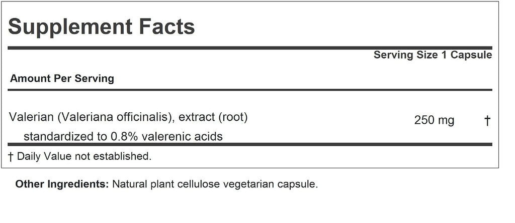 natural valerian for relaxation