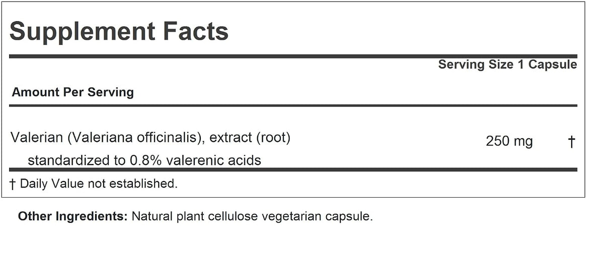 natural valerian for relaxation