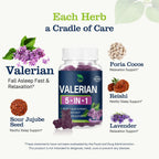 natural valerian gummies for stress relief