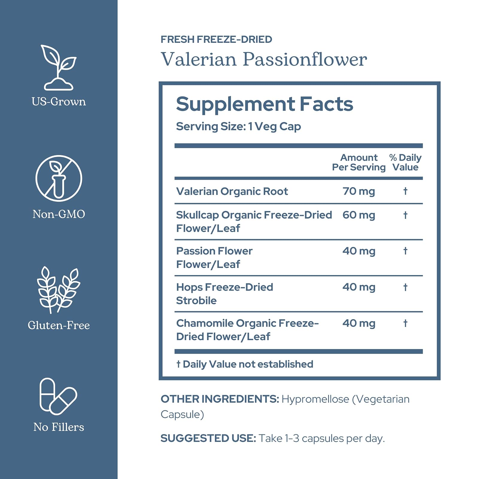 natural valerian passion flower benefits