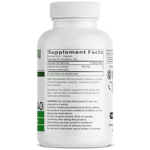 natural valerian root capsules for relaxation