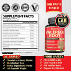 natural valerian root capsules for relaxation