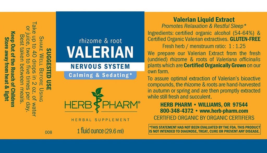 natural valerian root extract benefits