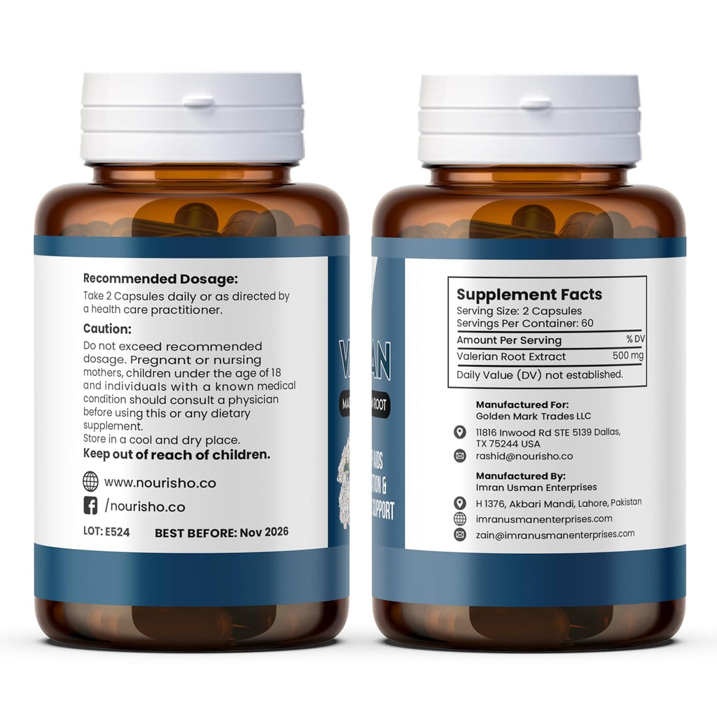 natural valerian root supplement benefits