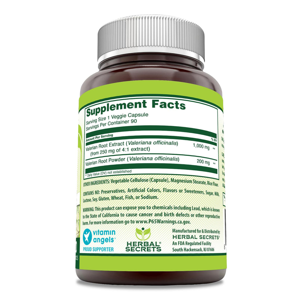 natural valerian root supplement