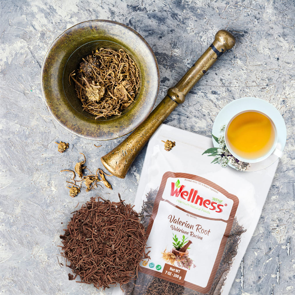 natural valerian root tea blend