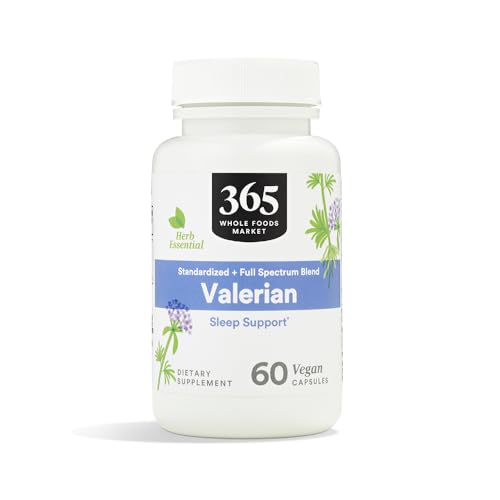 natural valerian sleep support capsules