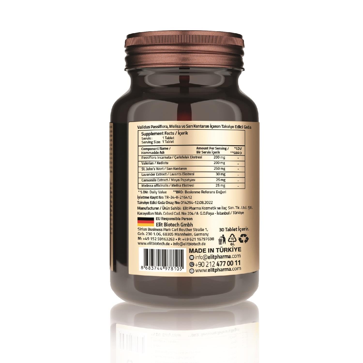 natural valerian supplement for stress relief