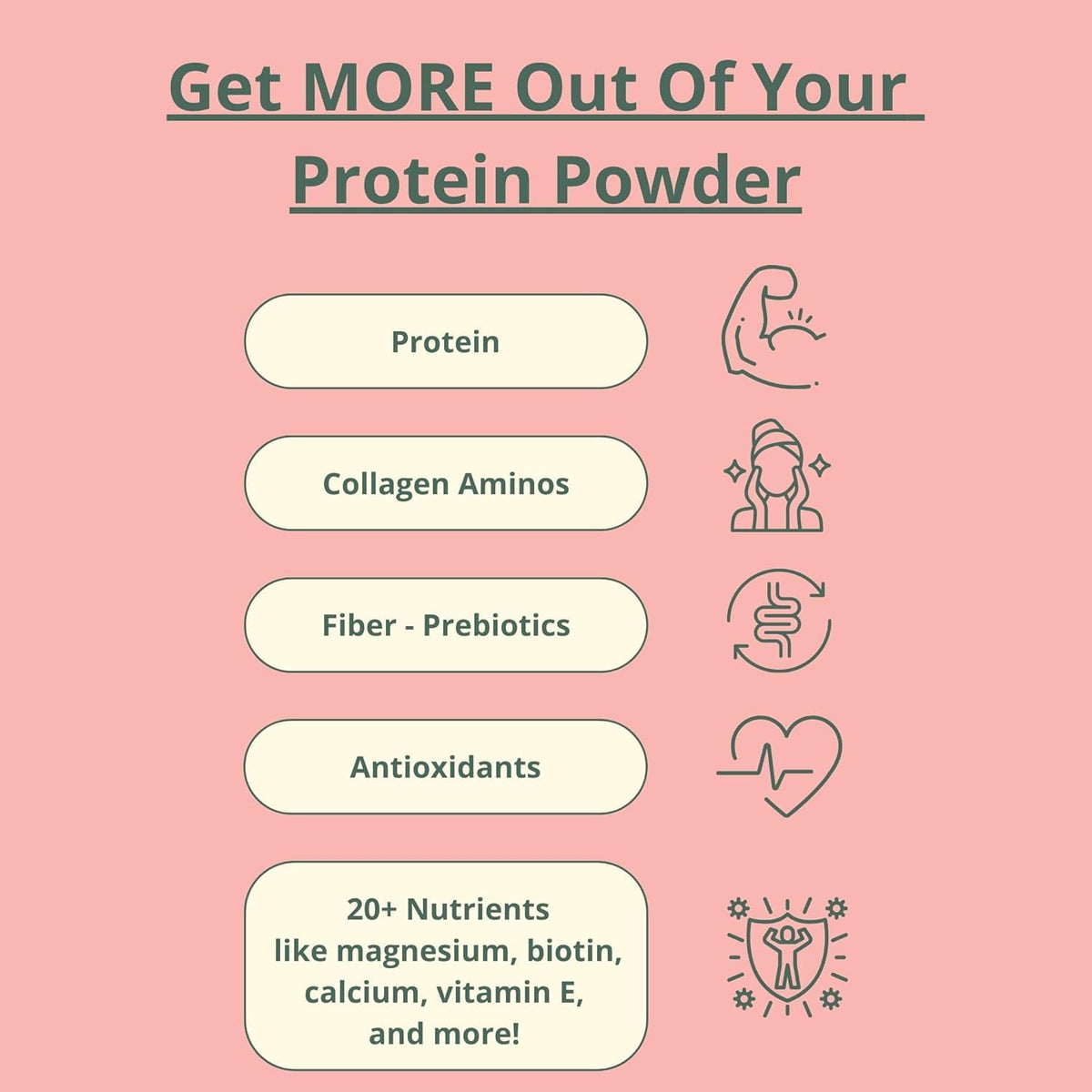 natural vanilla almond protein supplement