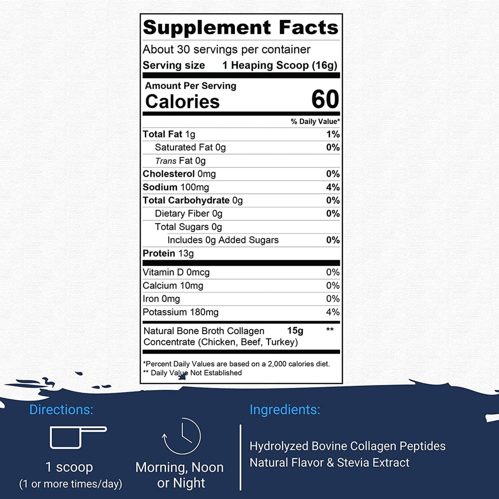 natural vanilla collagen peptides