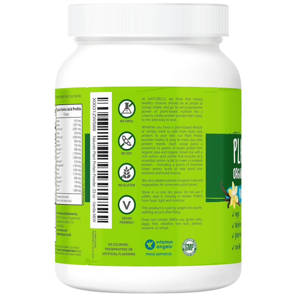 natural vanilla flavour protein powder