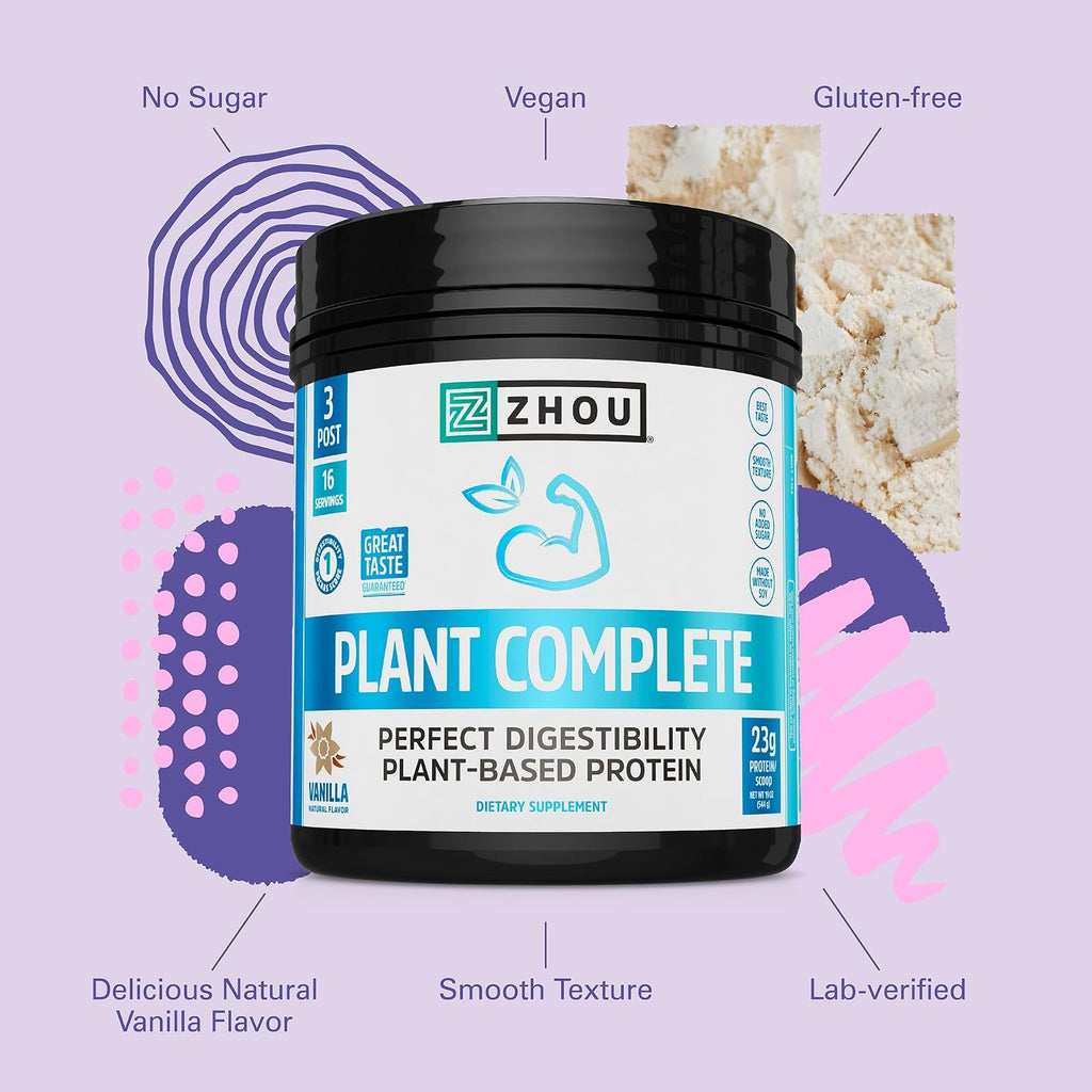 natural vanilla flavour protein supplement