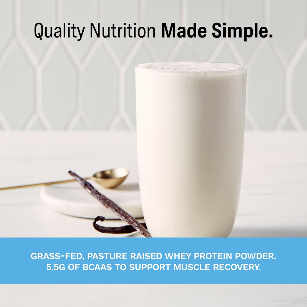 natural vanilla flavour whey protein