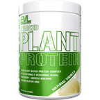 natural vanilla plant protein powder