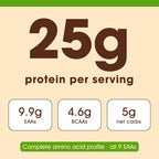 natural vanilla plant protein supplement