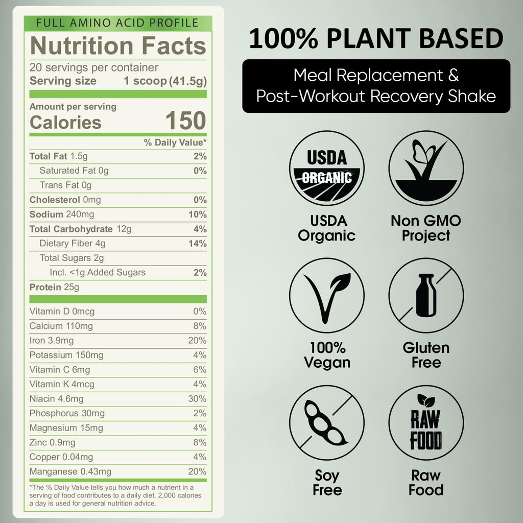 natural vanilla protein supplement