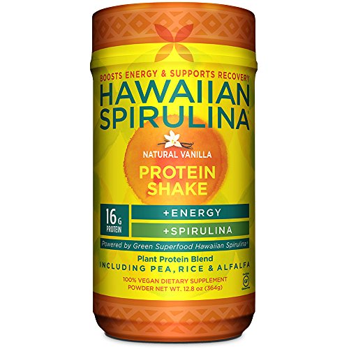 natural vanilla spirulina drink