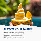 Natural vanilla whey protein for clean energy