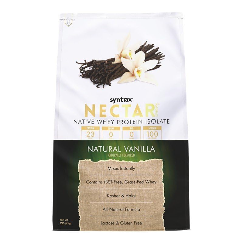 natural vanilla whey protein isolate