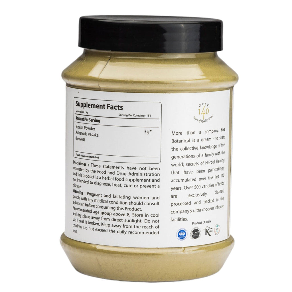 natural vasaka powder for drinks