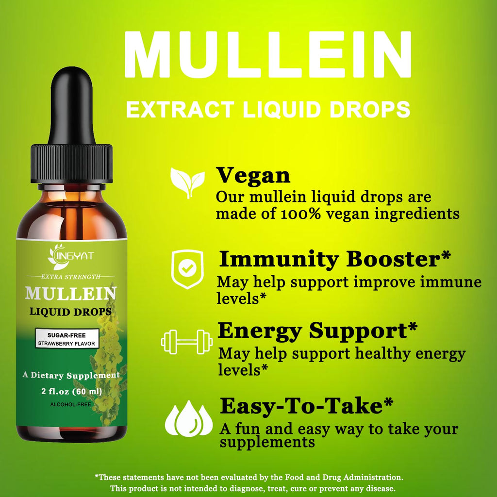 natural vegan mullein supplement for immunity