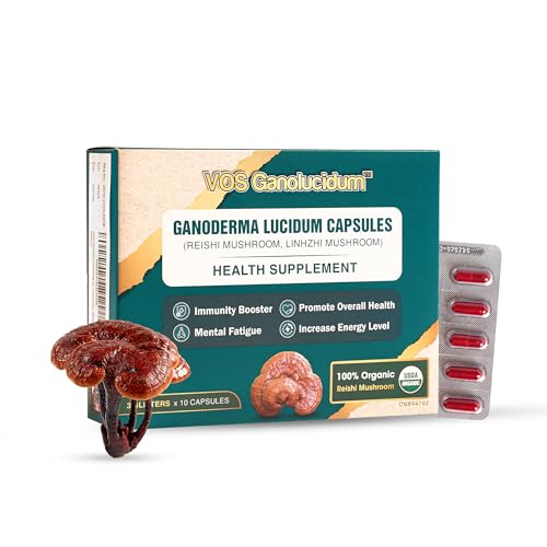 Natural vegan mushroom supplement for health