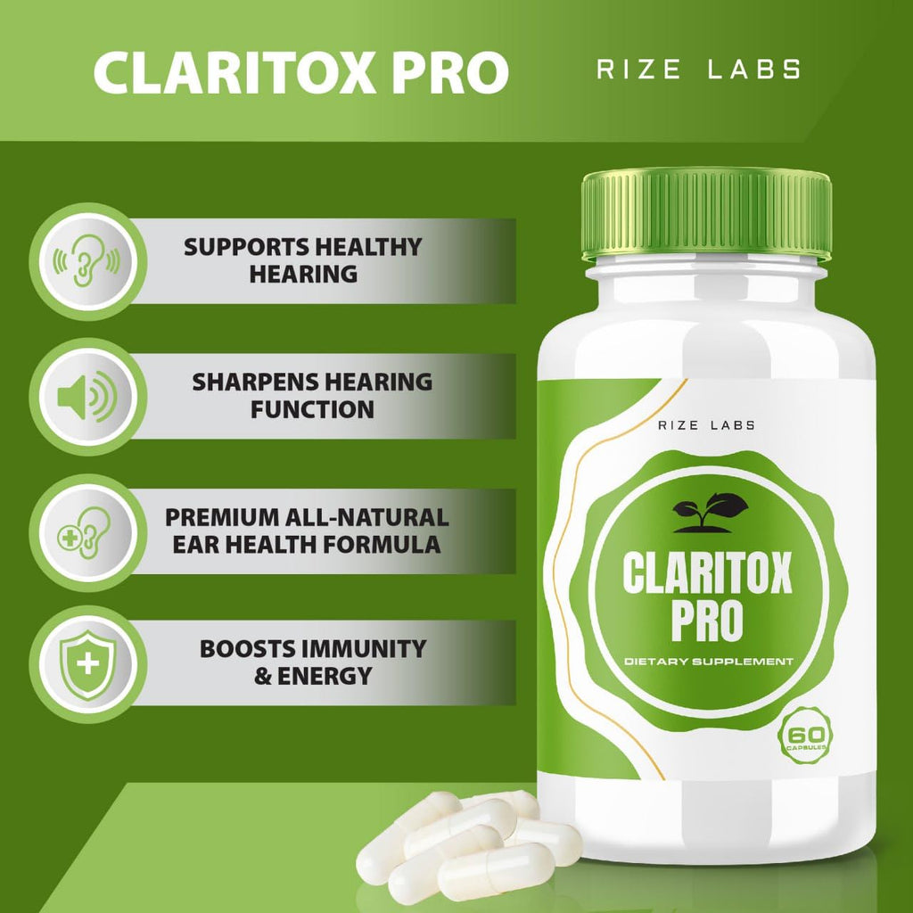 Natural vertigo support with Claritox